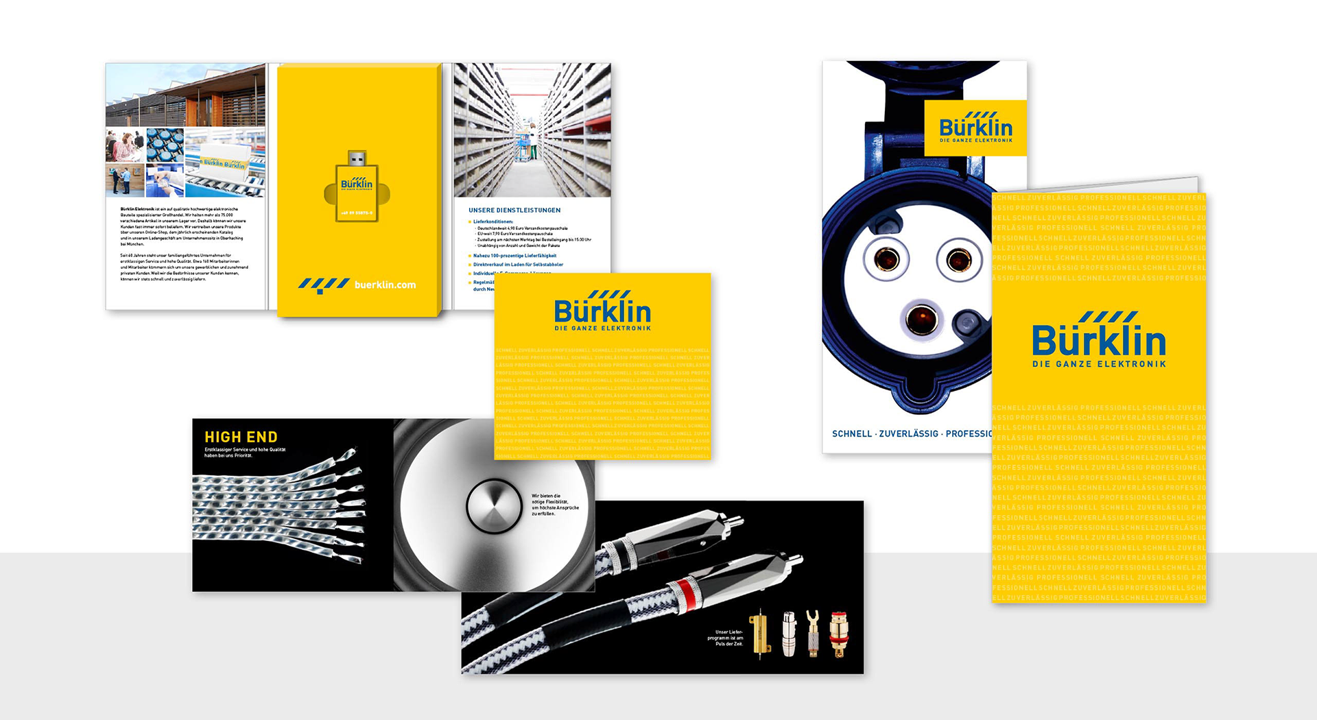 Markenentwicklung · Bürklin Elektronik