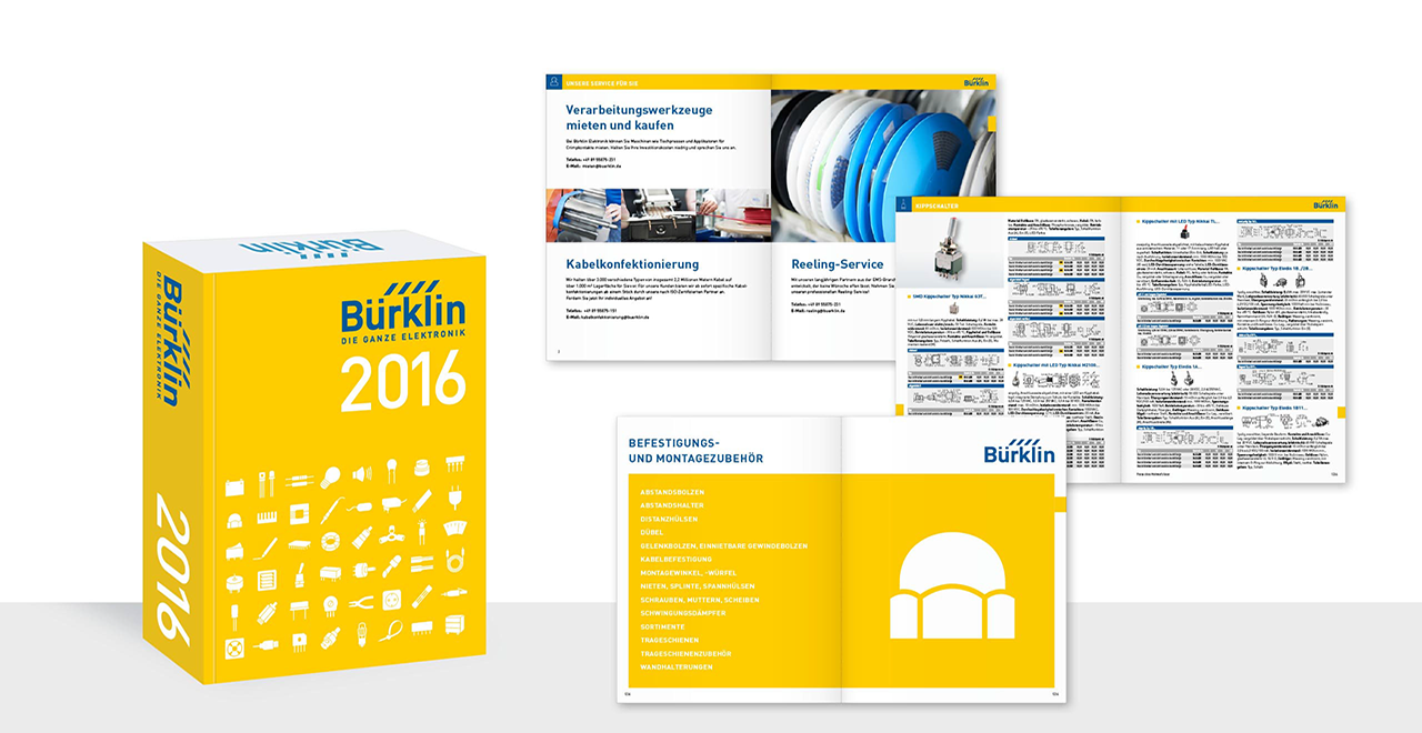 Markenentwicklung · Bürklin Elektronik