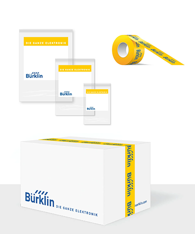 Markenentwicklung · Bürklin Elektronik